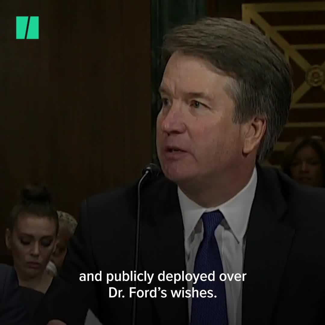 Brett Kavanaugh’s Testimony Was A Spectacle Of Angry Male Bonding ...