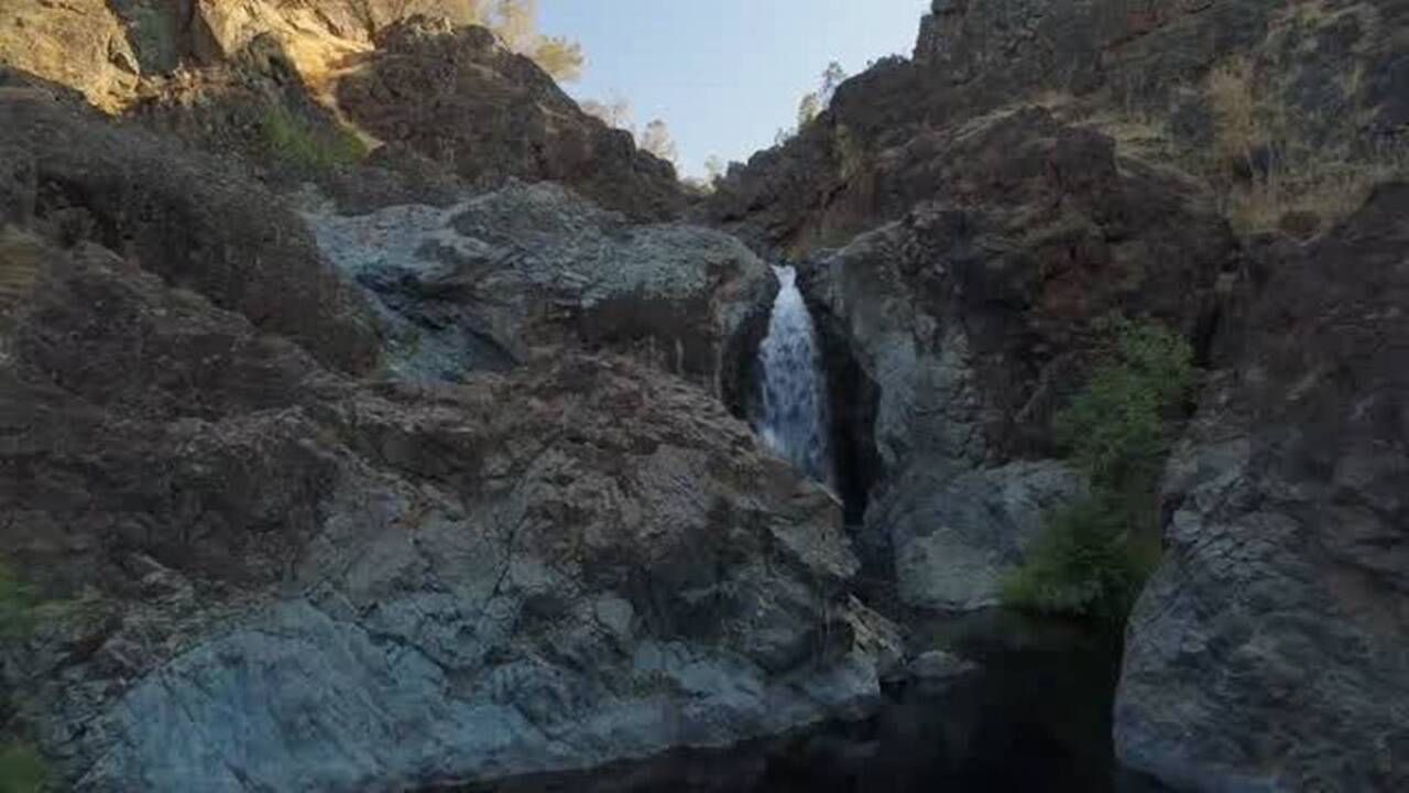 You won't want to miss this bird's-eye view of gorgeous Beale Falls in ...