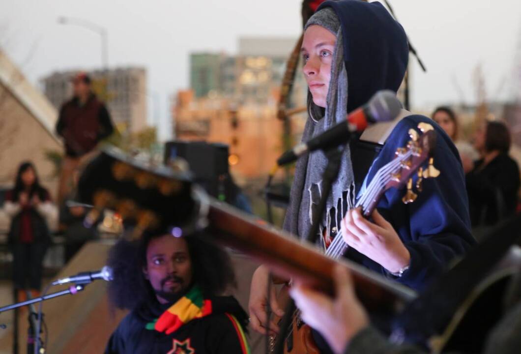 'First time ever performing at a skate park,’ musicians collaborate ...