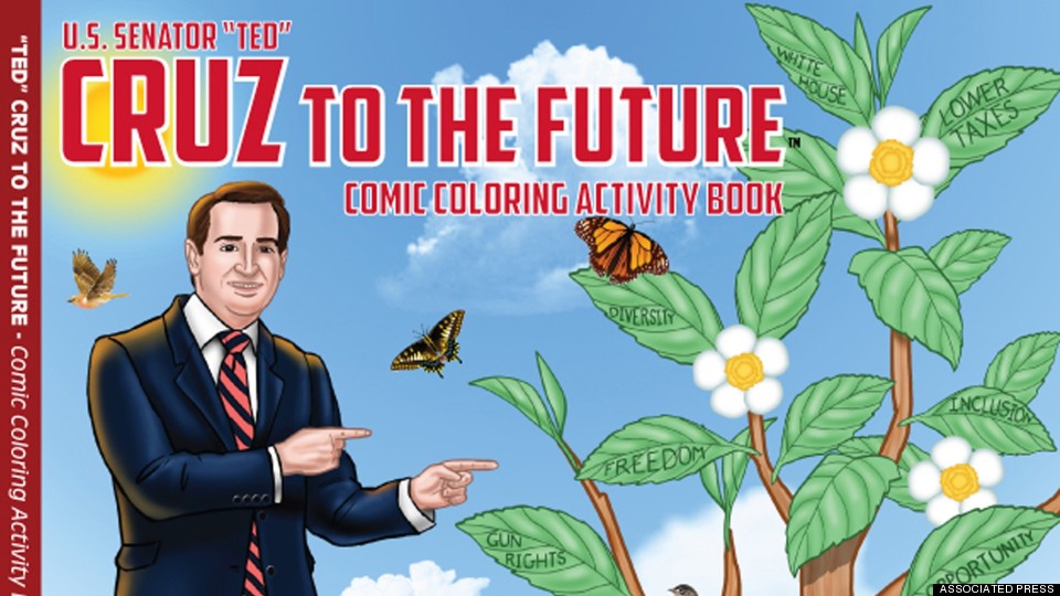 Maker Of Ted Cruz Coloring Book: It's A 'Phenomenon' | HuffPost Videos