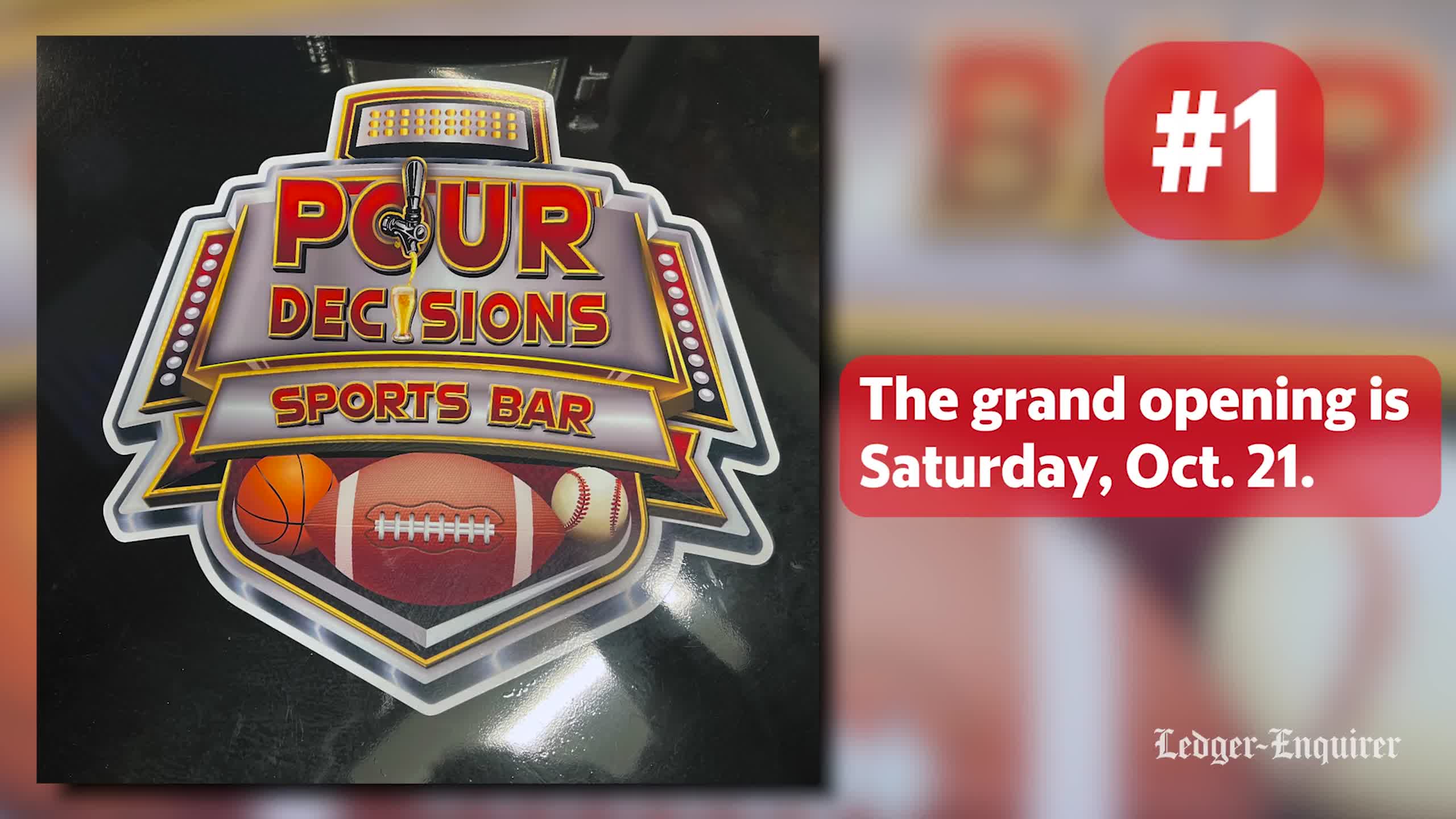 The new Pour Decisions Sports Bar opens soon in Columbus, GA | Columbus Ledger-Enquirer
