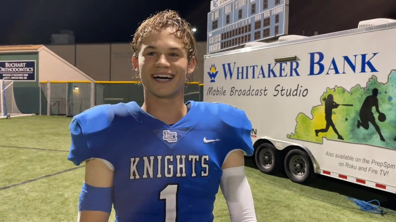 Lexington Catholic's Max DeGraff scores five TDs in win | Lexington ...