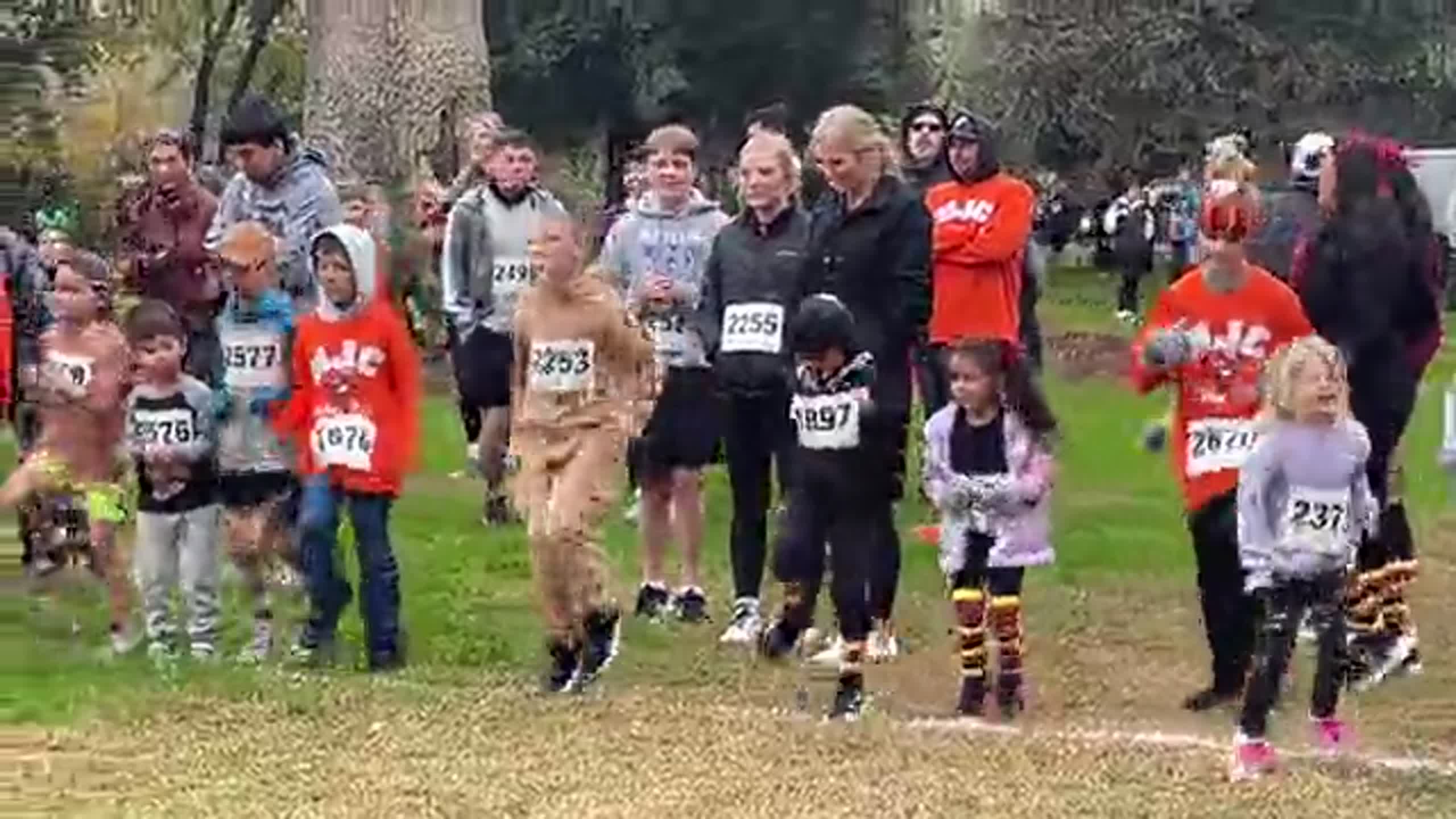 Turkey Trot draws 1,300-plus to river park in Modesto CA (Video ...