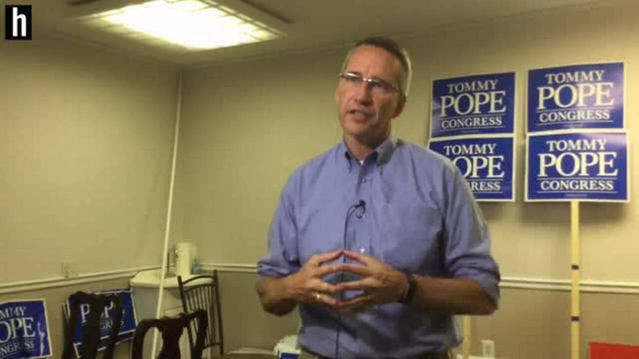 Pope talks about campaign a day before GOP runoff vs. Norman | Idaho ...