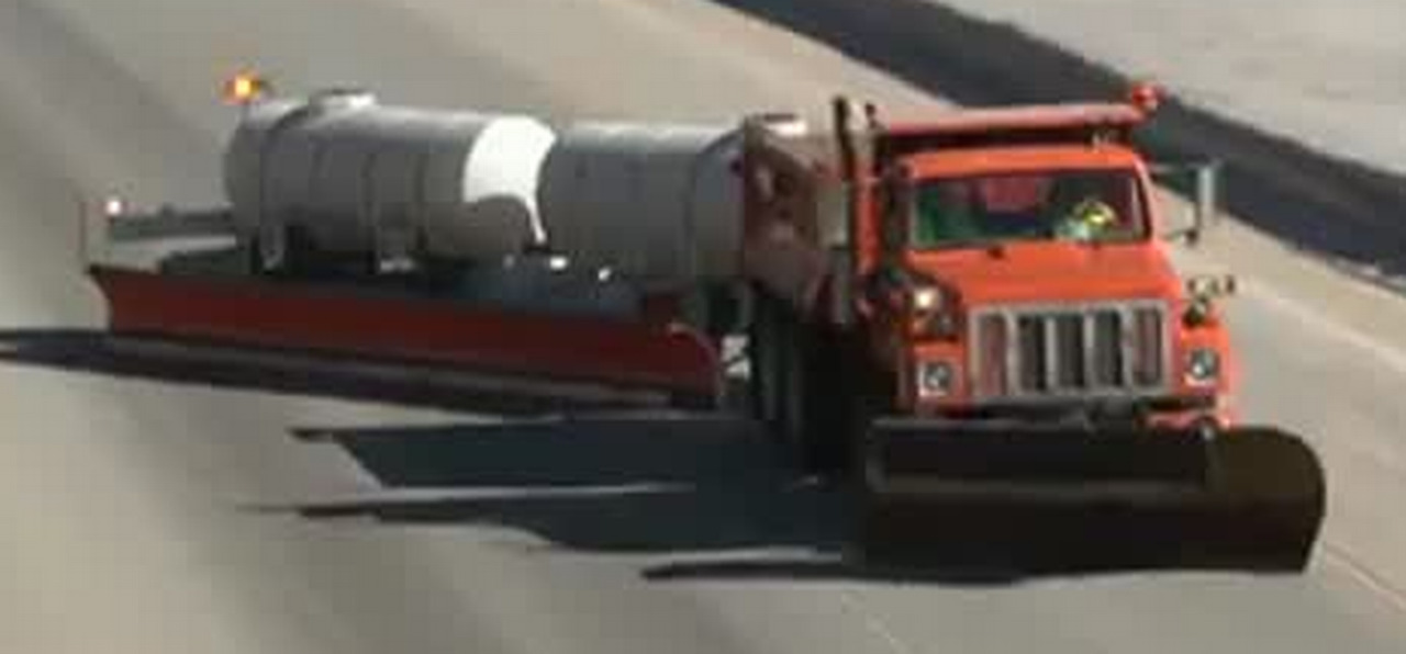 Caltrans deploys tow-plow for first time on snowy Northern California ...