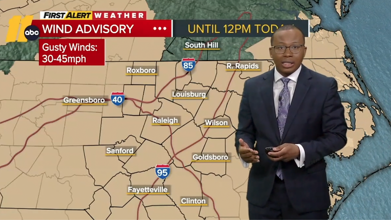 Severe weather risk to start the week in Raleigh, Durham, damaging ...