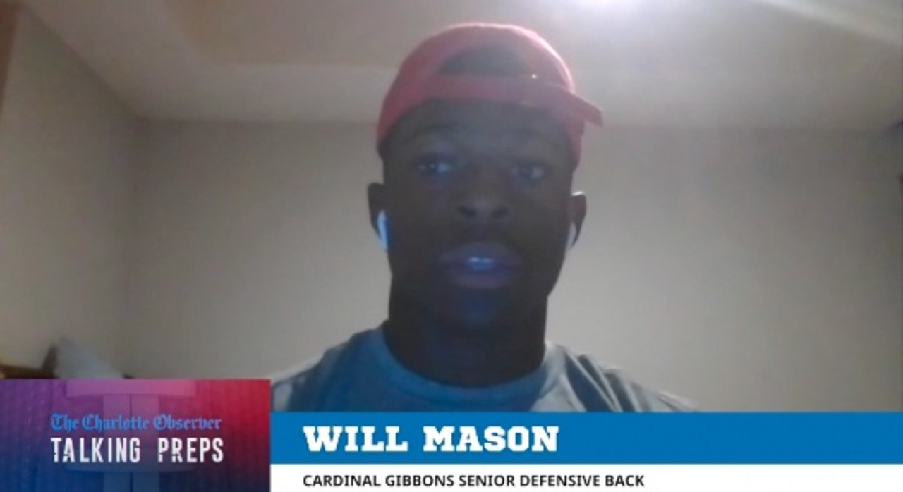 Cardinal Gibbons DB Will Mason talks with Chelsea | Raleigh News & Observer