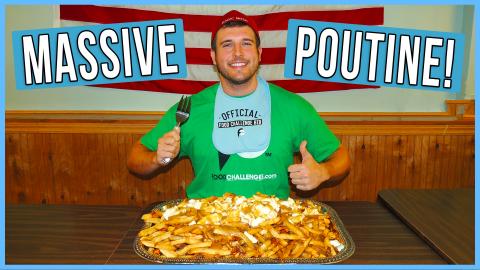 The BIGGEST Poutine Challenge I'VE EVER FACED!!! - PixelPointTV