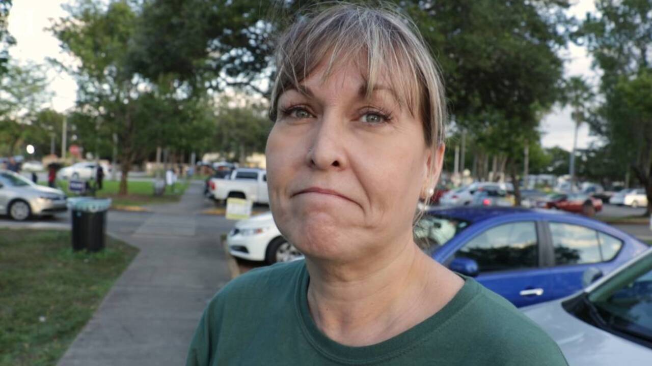 Voter: "I don't think either candidate is qualified to be POTUS ...