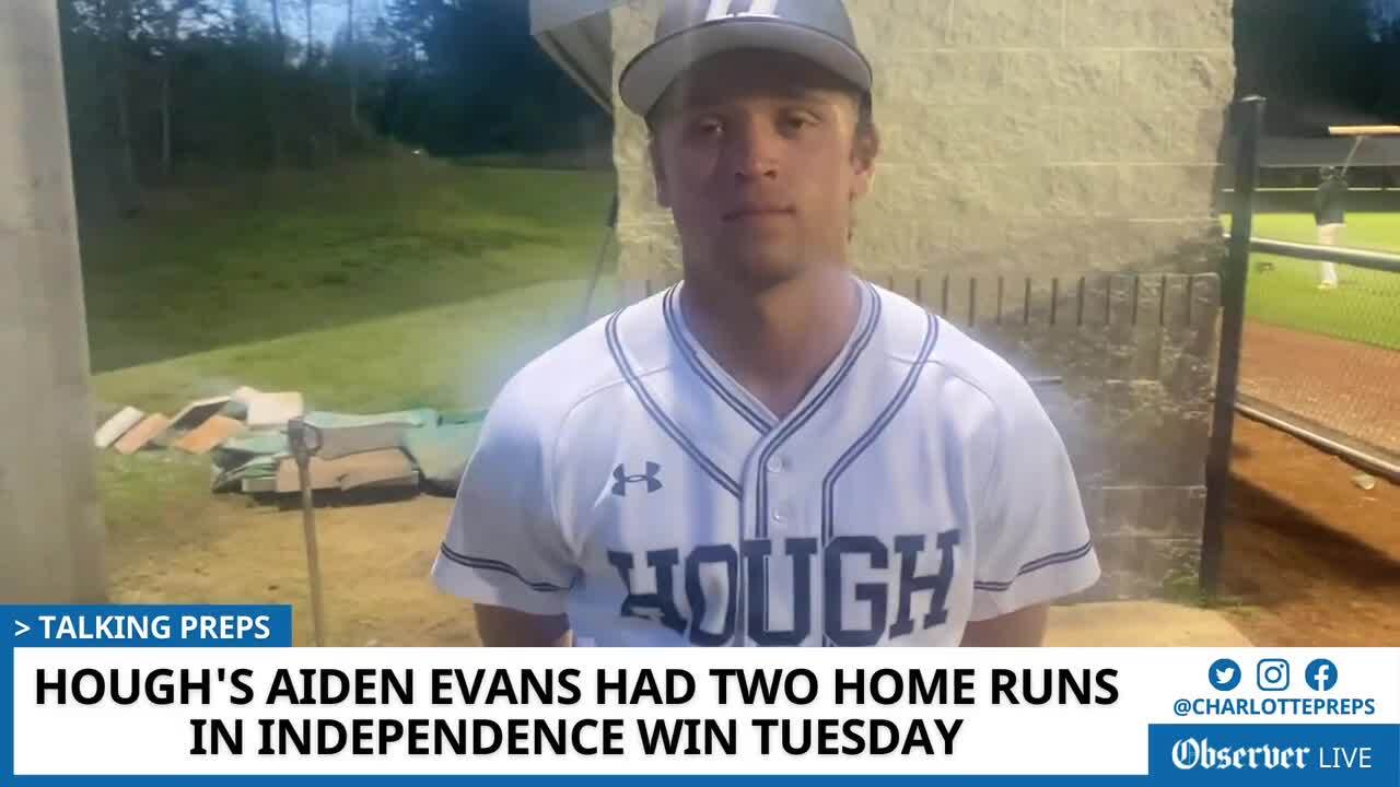 Aiden Evans talks big night for Hough against Independence | Charlotte ...