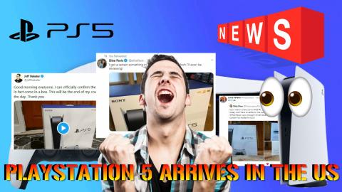 PlayStation 5- Has Arrived Early In The US! Media Outlets Have Their ...