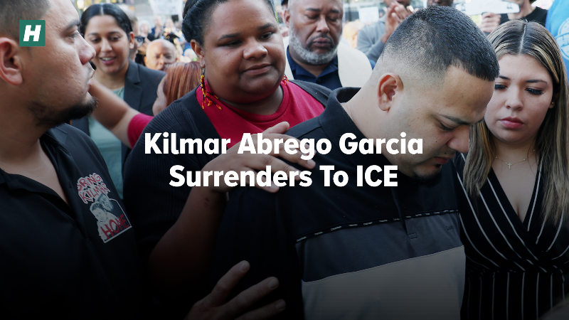 Kilmar Abrego Garcia Surrenders To ICE In Baltimore, Faces Possible ...
