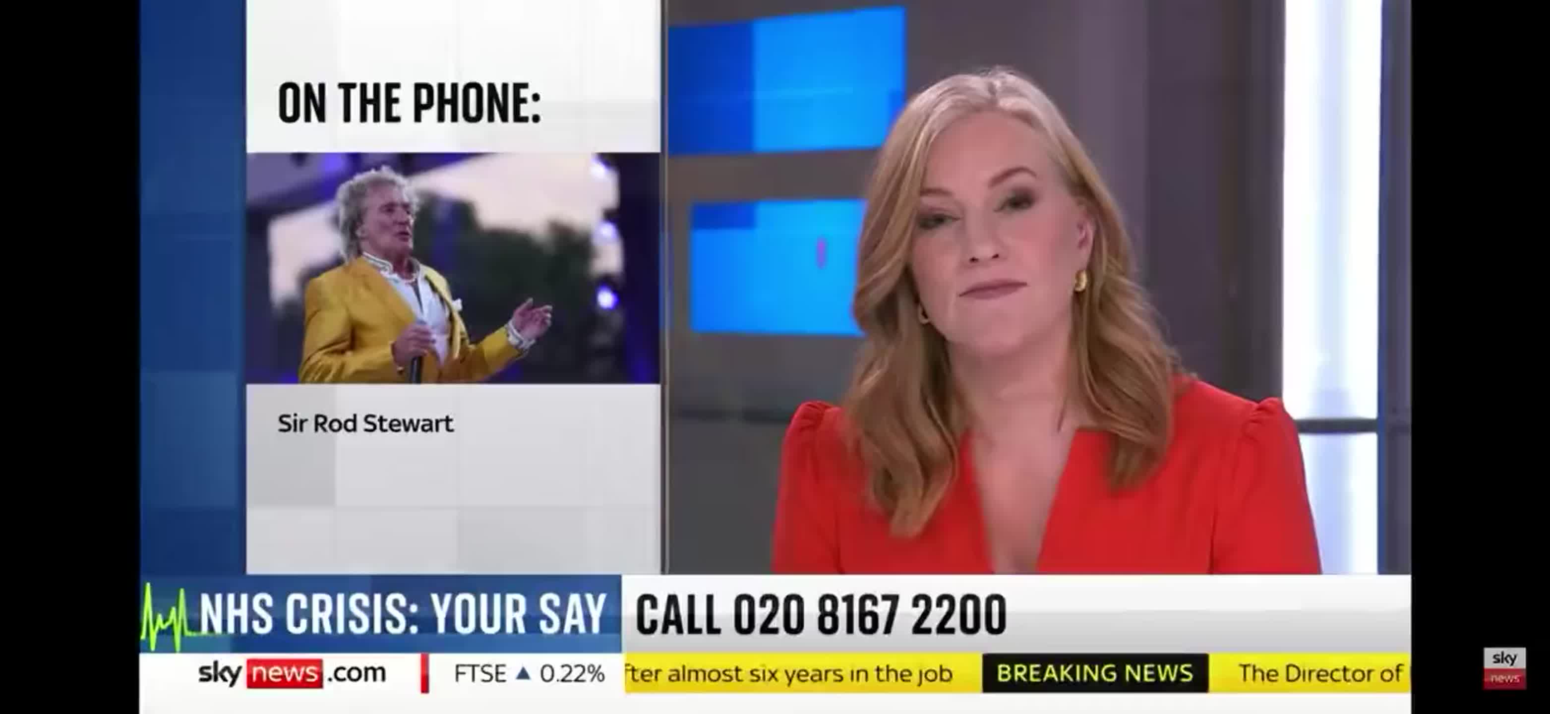 Rod Stewart Calls Sky News To Back Labour Amid NHS Crisis | HuffPost UK ...