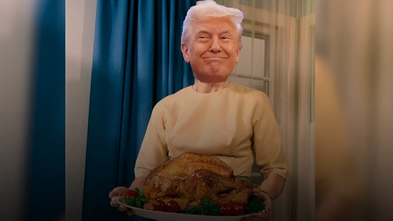 JD Vance Rants About Thanksgiving Turkey In Front Of American Troops ...