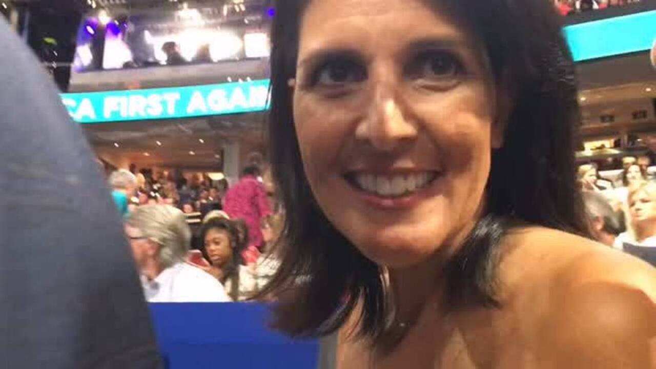 SC Gov. Nikki Haley visits delegates at RNC | The State