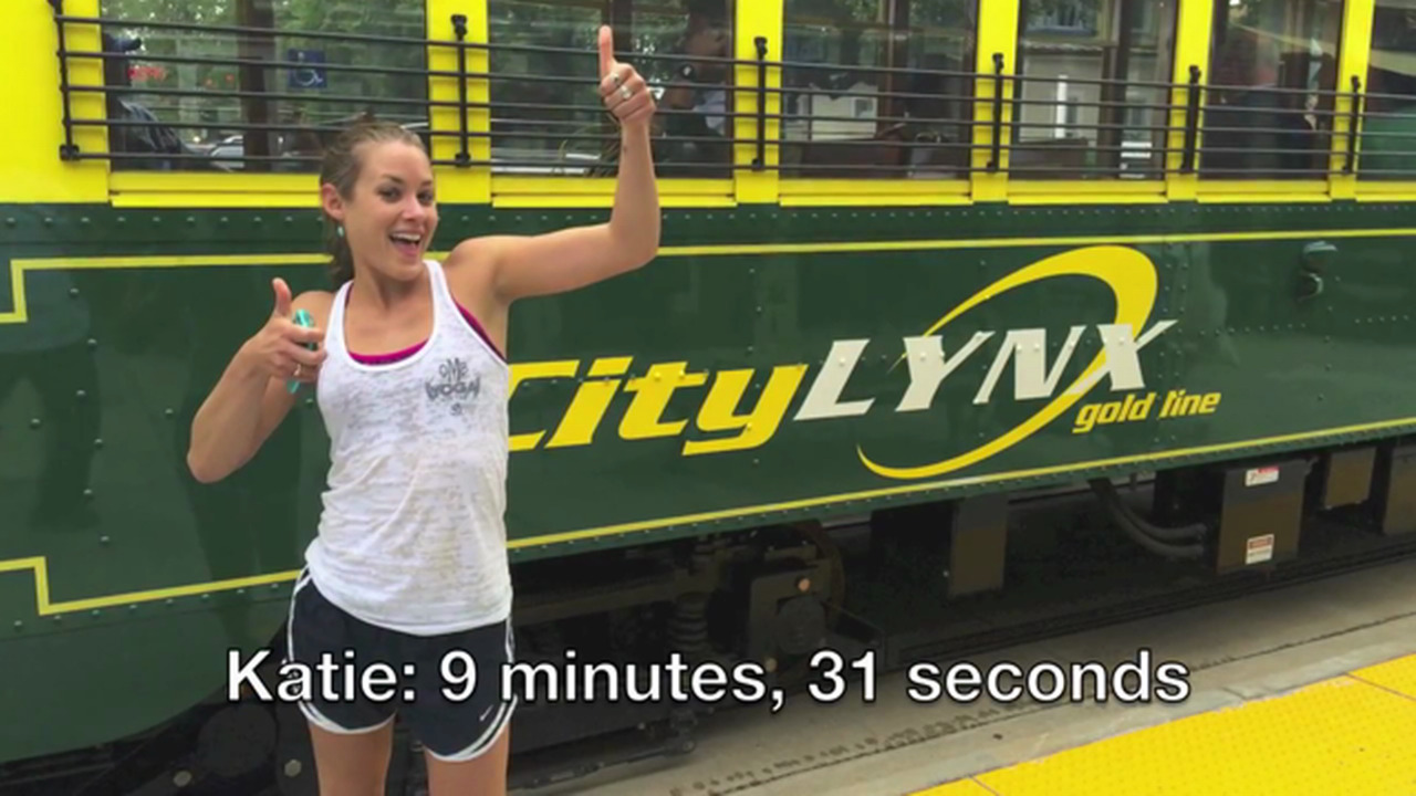 Katie vs. Charlotte’s new streetcar. Which is faster? | Charlotte Observer