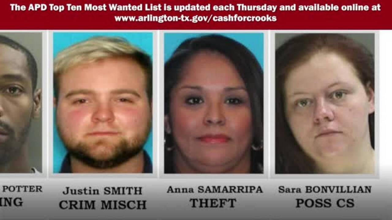 Crime Stoppers: Arlington Police's 10 Most Wanted Criminals, March 14 ...