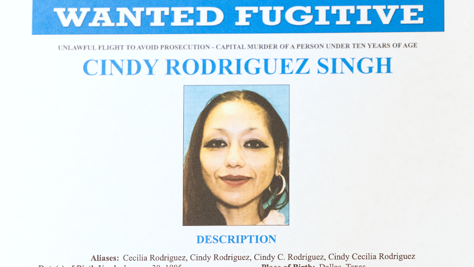 Cindy Rodriguez-Singh added to FBI Top Ten Fugitive List (Video) | Fort ...