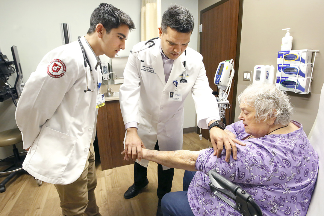 WSU medical student Brahm Coler is following the medical footsteps of ...