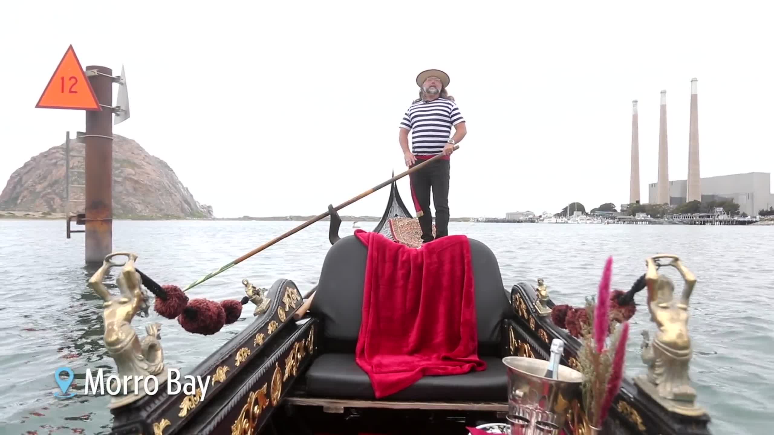 Cruise Morro Bay in singing Italian style via gondola | San Luis Obispo ...