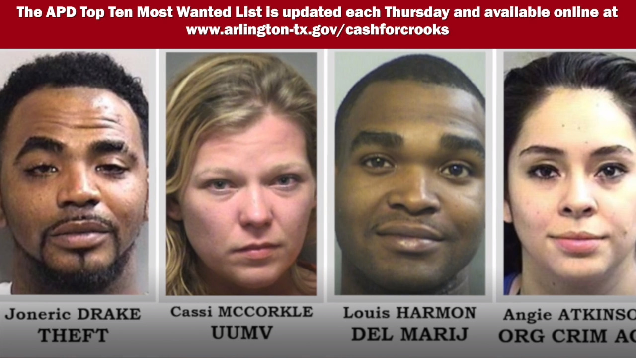 Video: Arlington Police's 10 Most Wanted Criminals, May 30 | Fresno Bee