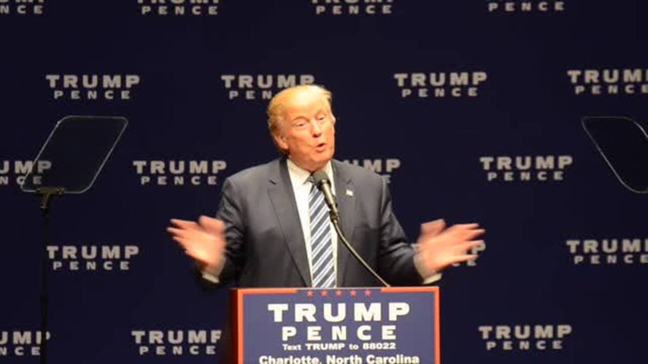 Donald Trump speaks in Charlotte | Fort Worth Star-Telegram