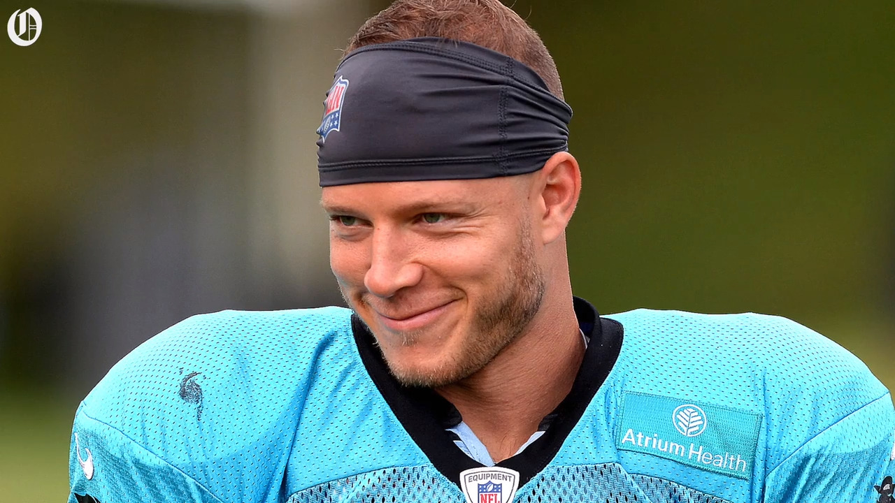 Music to McCaffrey's ears to have the ball in his hands | Charlotte ...