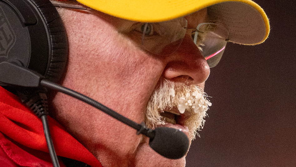 Kansas City bakery makes cakes of Andy Reid’s frozen mustache. | Kansas ...