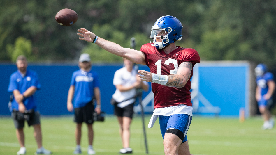 Kentucky football Liam Coen on quarterback Devin Leary | Lexington ...