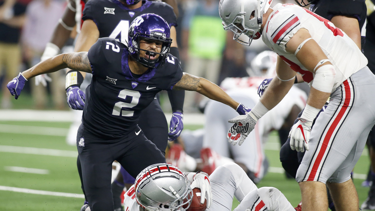 TCU S Niko Small: 'I wasn't 100-percent, but I was gonna get out there ...