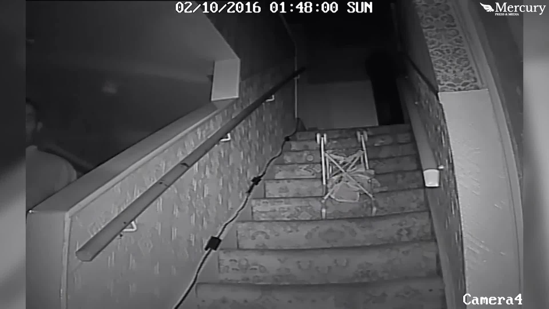 ‘Ghost Of Black Monk Of Pontefract Filmed Hurling Pushchair Down ...