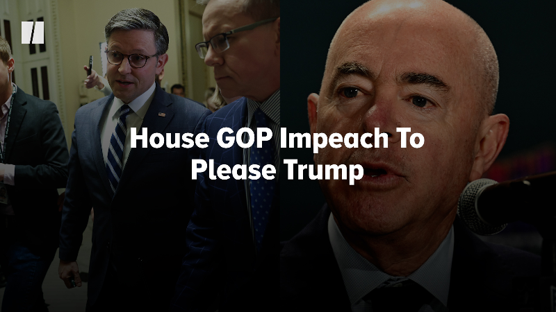 GOPers Who Wanted To Skip Trump Impeachment Trial Demand One For Biden ...