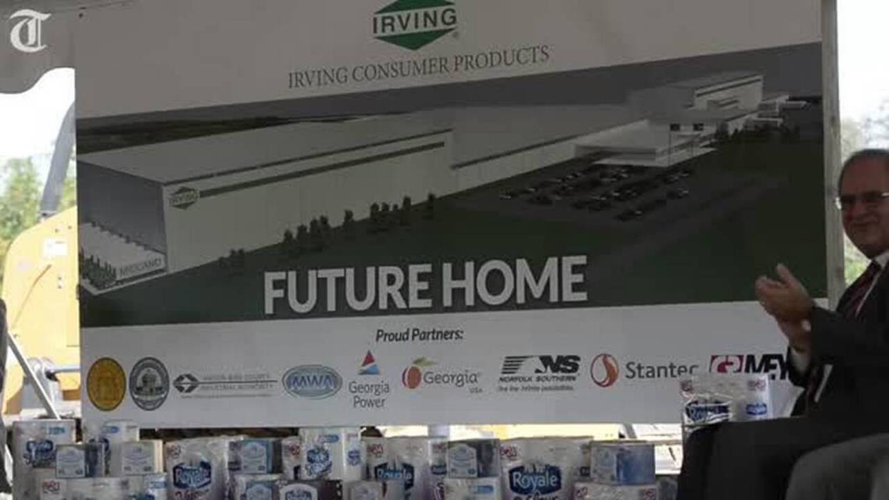Irving breaks ground for $400 million plant | Centre Daily Times