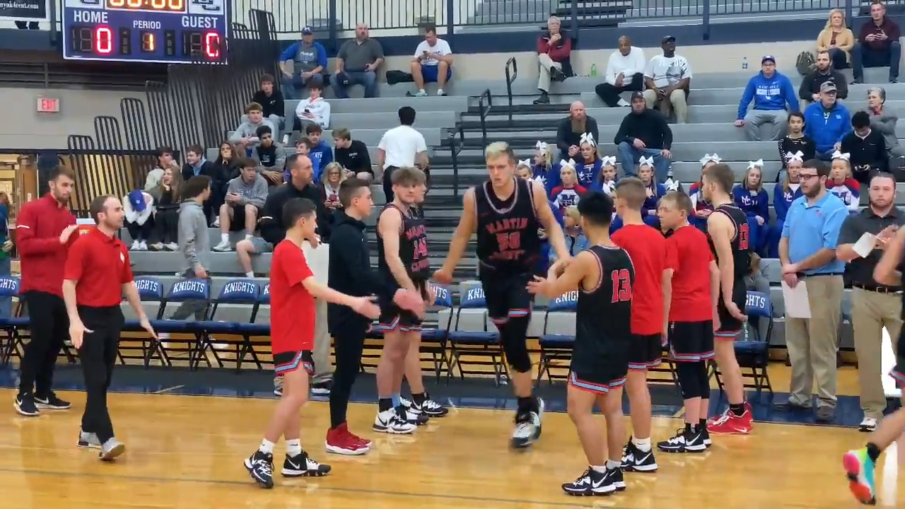 Martin County center Trey James discusses goals for the season ...