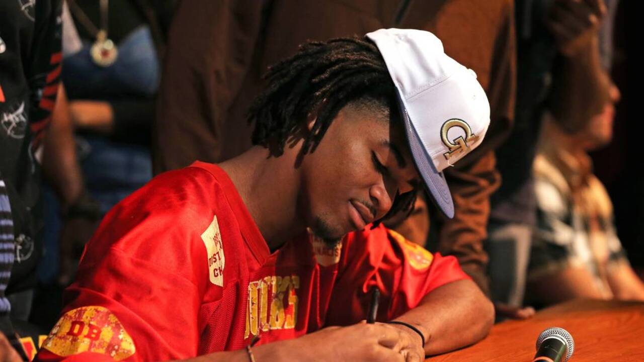 Deerfield Beach football star, Georgia Tech signee Bryce Gowdy dies at ...