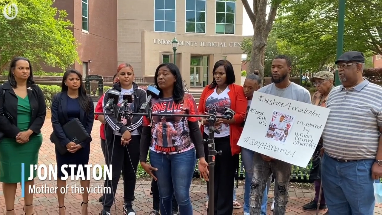 Family of Malcolm Staton who was shot and killed by Union County ...