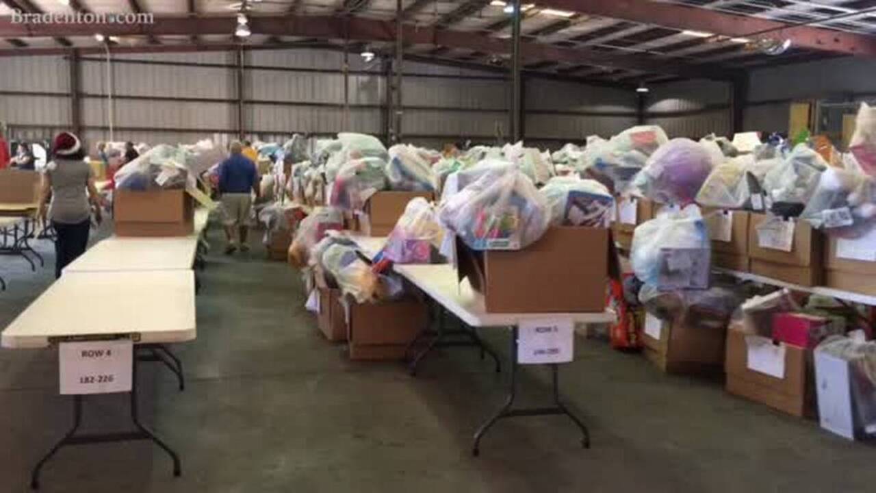 Take a glimpse inside the Salvation Army Manatee County’s Angel Tree ...
