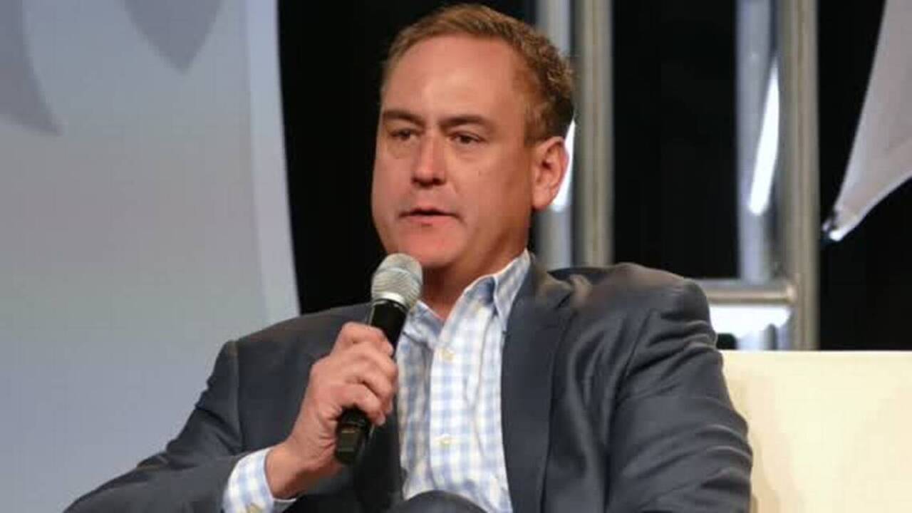 Doug Lebda speaking at the Charlotte Chamber Economic Outlook ...