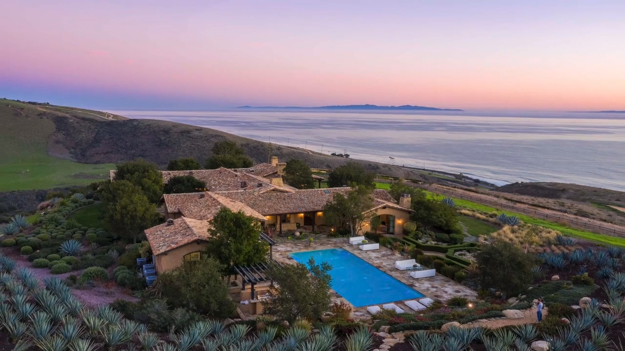 Santa Barbara, CA property: Ranch with stunning ocean views and link to ...