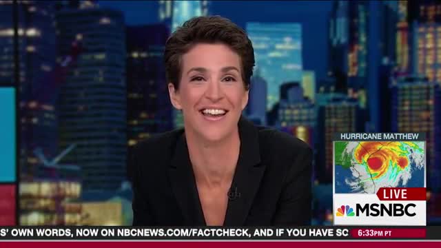 MSNBC Presenter Rachel Maddow Reminds Viewers They Are Not Literally In ...