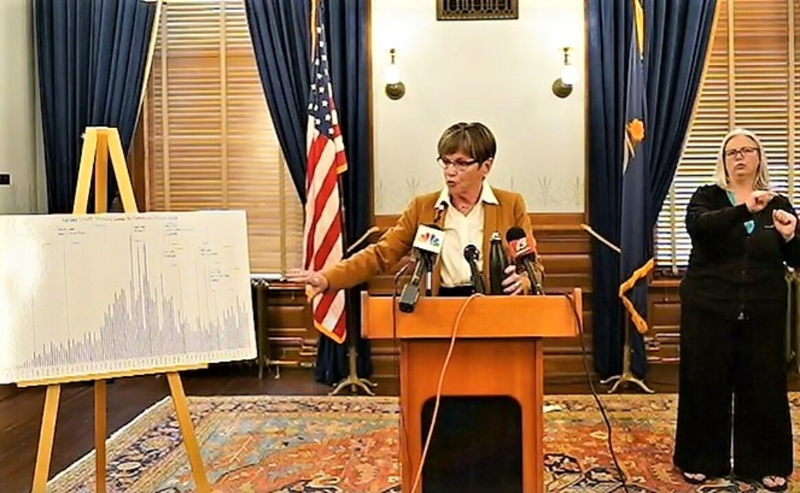KS governor issues statewide mandate on wearing masks | Kansas City Star