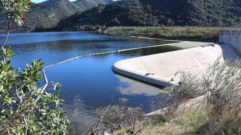 Lopez Dam is near spilling at the beginning of 2024 | San Luis Obispo ...