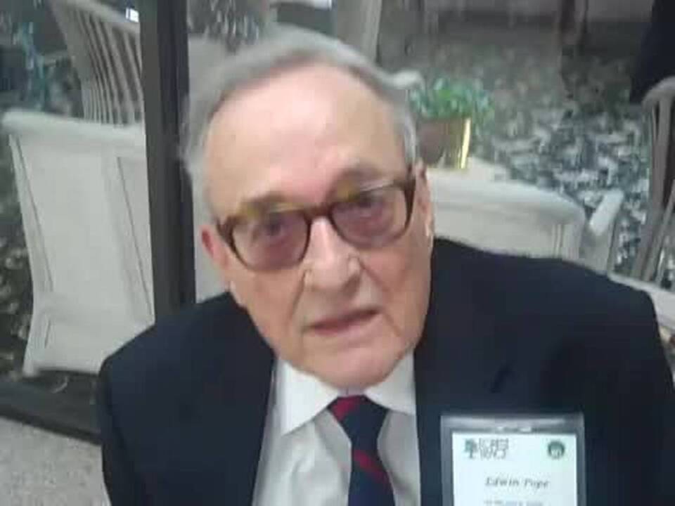 Interviewing a Hero - My two minutes with Edwin Pope, Miami Herald ...