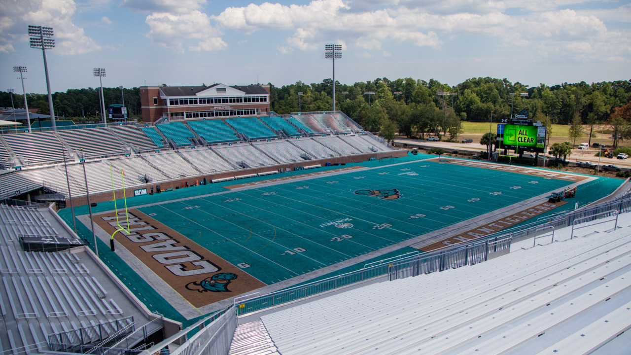 Coastal Carolina stadium expansion, new features finished | Myrtle ...