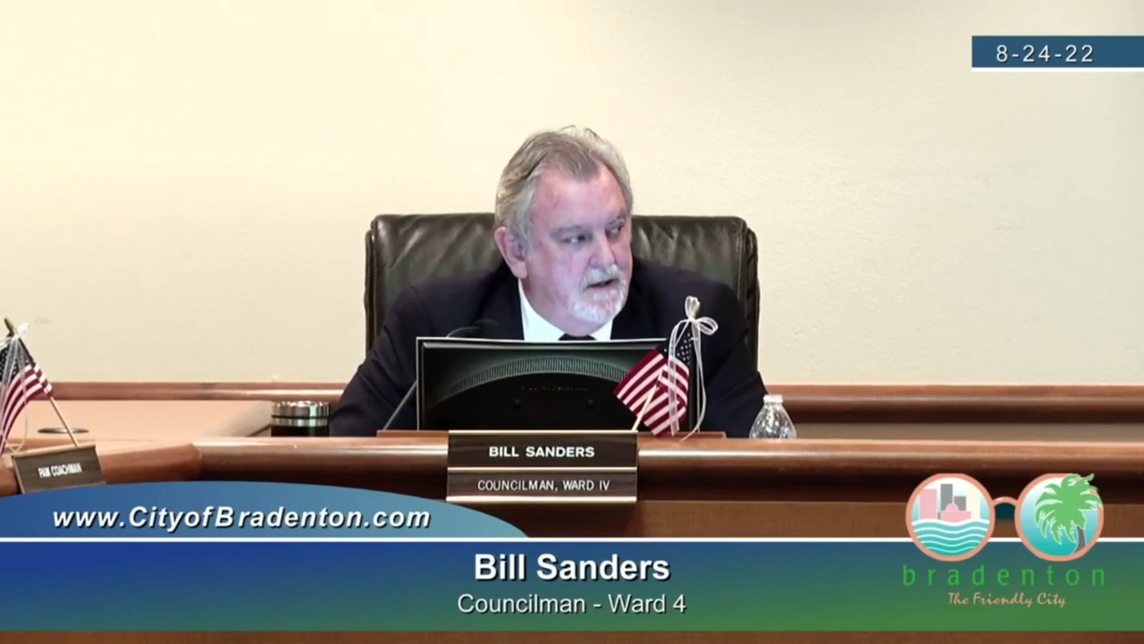 Sanders pushes back as Bradenton debates possible punishment ...