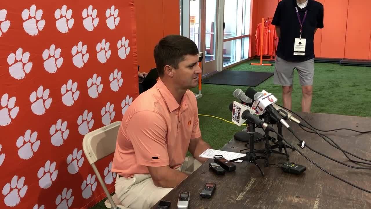 Clemson football’s Jeff Scott looks back at Syracuse, previews ...