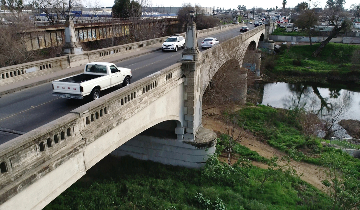 See Modesto's 7th Street Bridge from above | Modesto Bee
