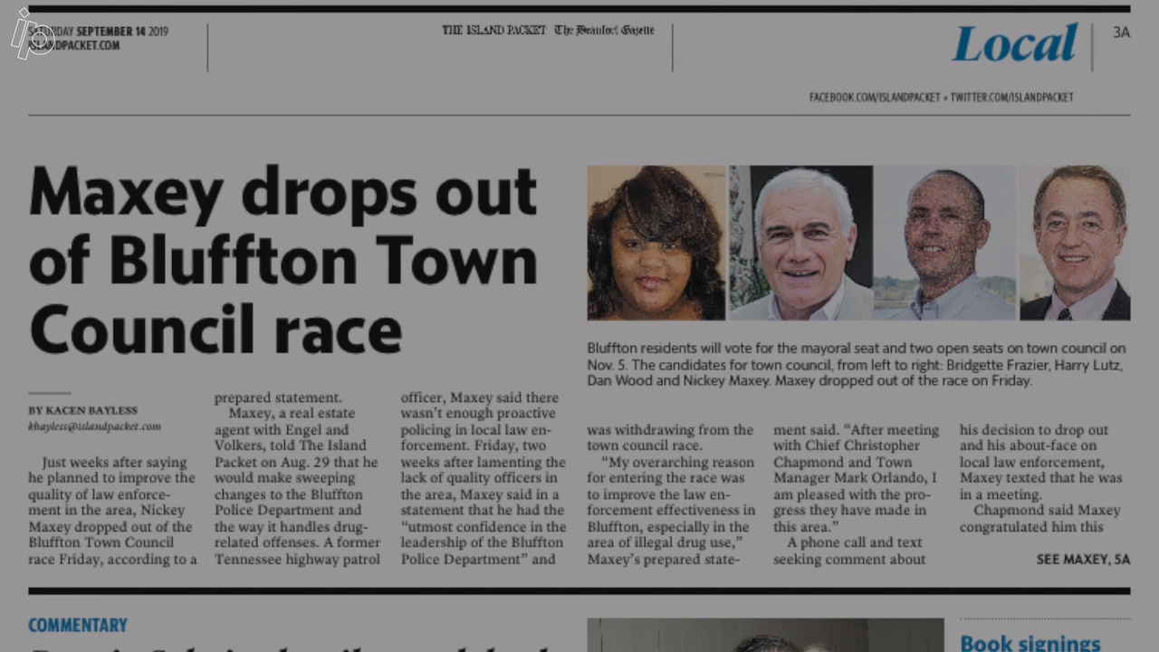 Opinion: Story of Nickey Maxey run for Bluffton Town Council | Hilton ...