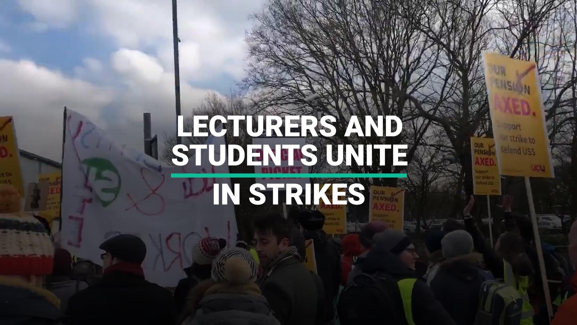 Lecturers Begin First Day Of Strikes 'With A Heavy Heart' Over Pension ...