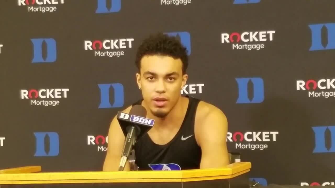 Duke point guard Tre Jones discusses the lessons the Blue Devils took ...